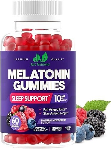 Melatonin 10mg, 90 Tablets - 10mg Per Serving, Non-GMO, Gluten Free ...