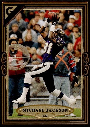 1997 Topps Gallery Michael Jackson Baltimore Ravens #122 | eBay