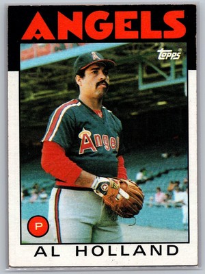 1986 Topps - Al Holland #369 California Angels MLB Baseball Card | eBay