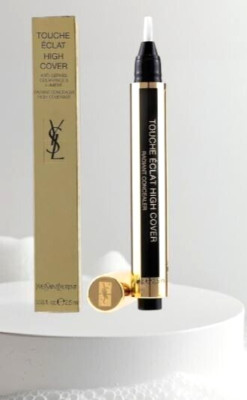 Yves Saint Lauren Touche Eclat High Cover No 8 EBONY 0.08 oz / 2.5mL ...