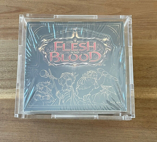 Flesh And Blood Welcome To Rathe Alpha Booster Box (w/ acrylic case) | eBay