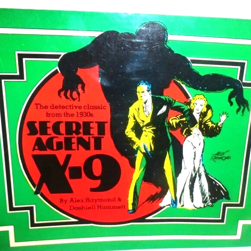 1st EDITION 1976 Secret AGENT X-9 Alex Raymond Soft Cover Book COMIC ...