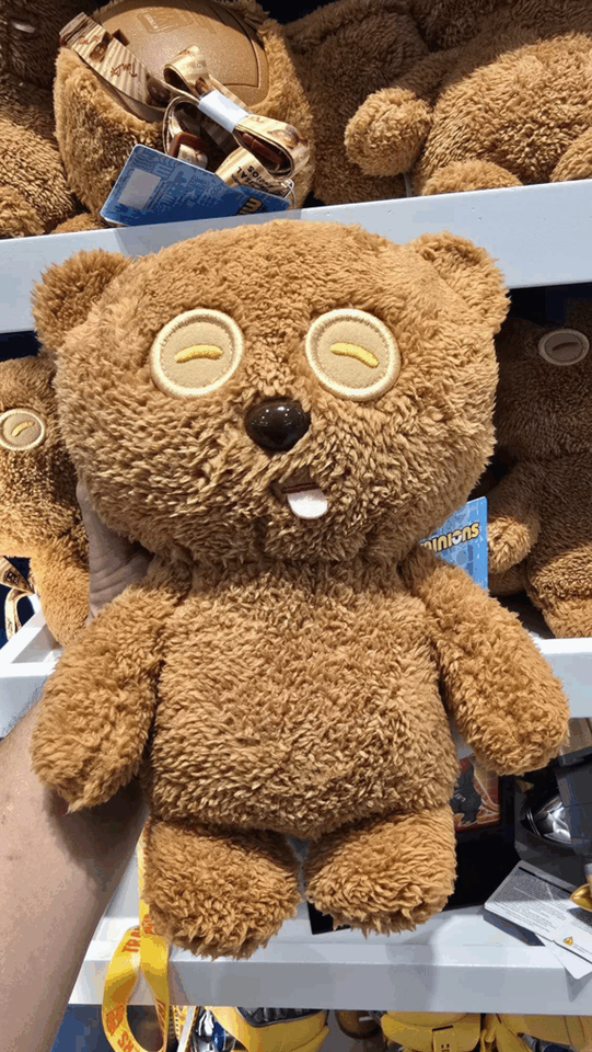 Tim Popcorn bucket Universal Studios Despicable Me Minions Mayhem Bear ...