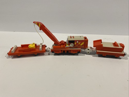 Thomas & Friends Trackmaster Motorized Rocky The Crane Hit Toy 2006 Non ...