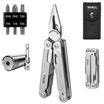 SHALL 18in1 Pliers,Stainless Steel tool Pocket Pliers camping UK | eBay UK