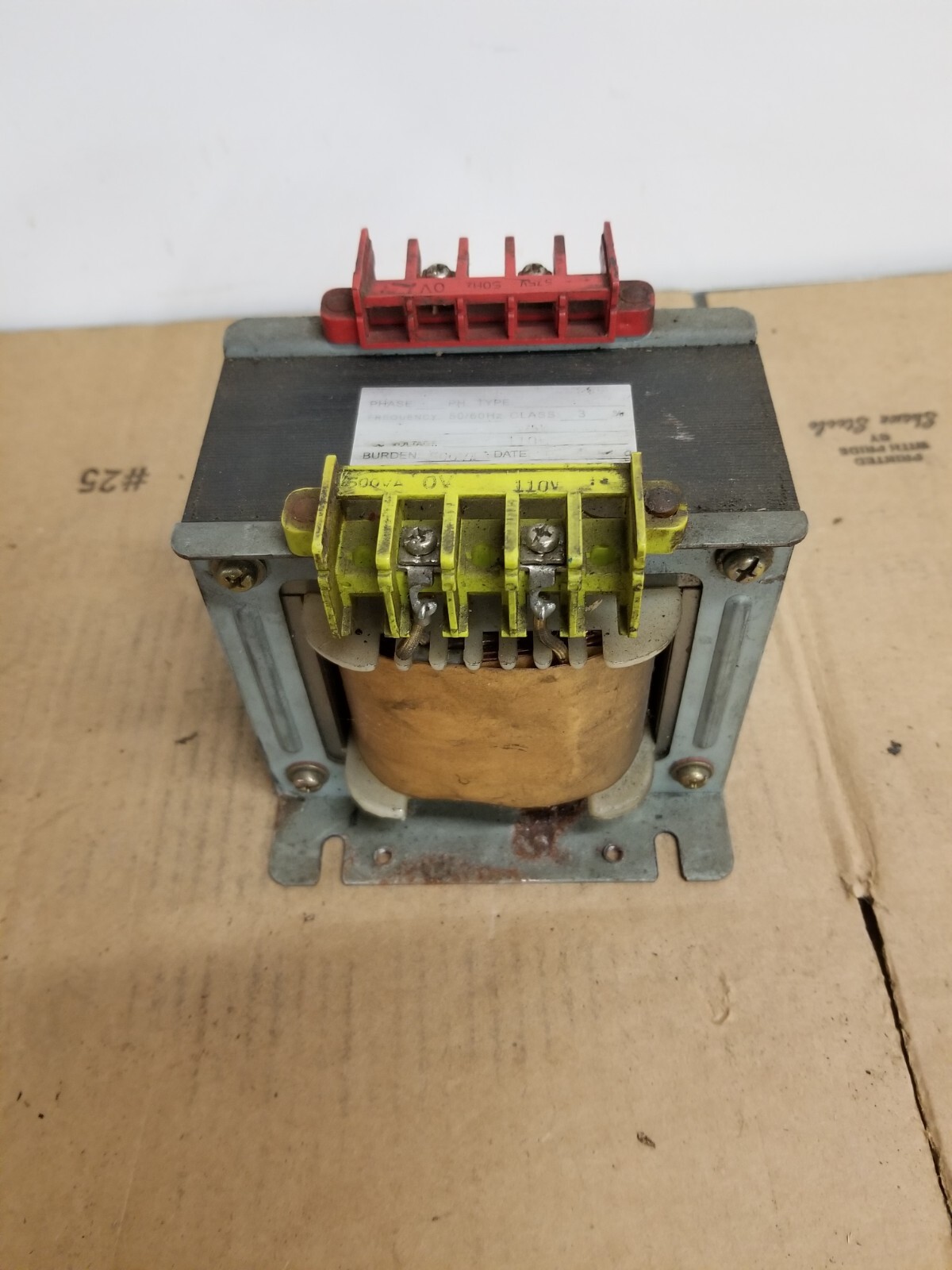 Chii Heui Voltage Transformer 1 HP 500va 575v-va 110v-va | eBay