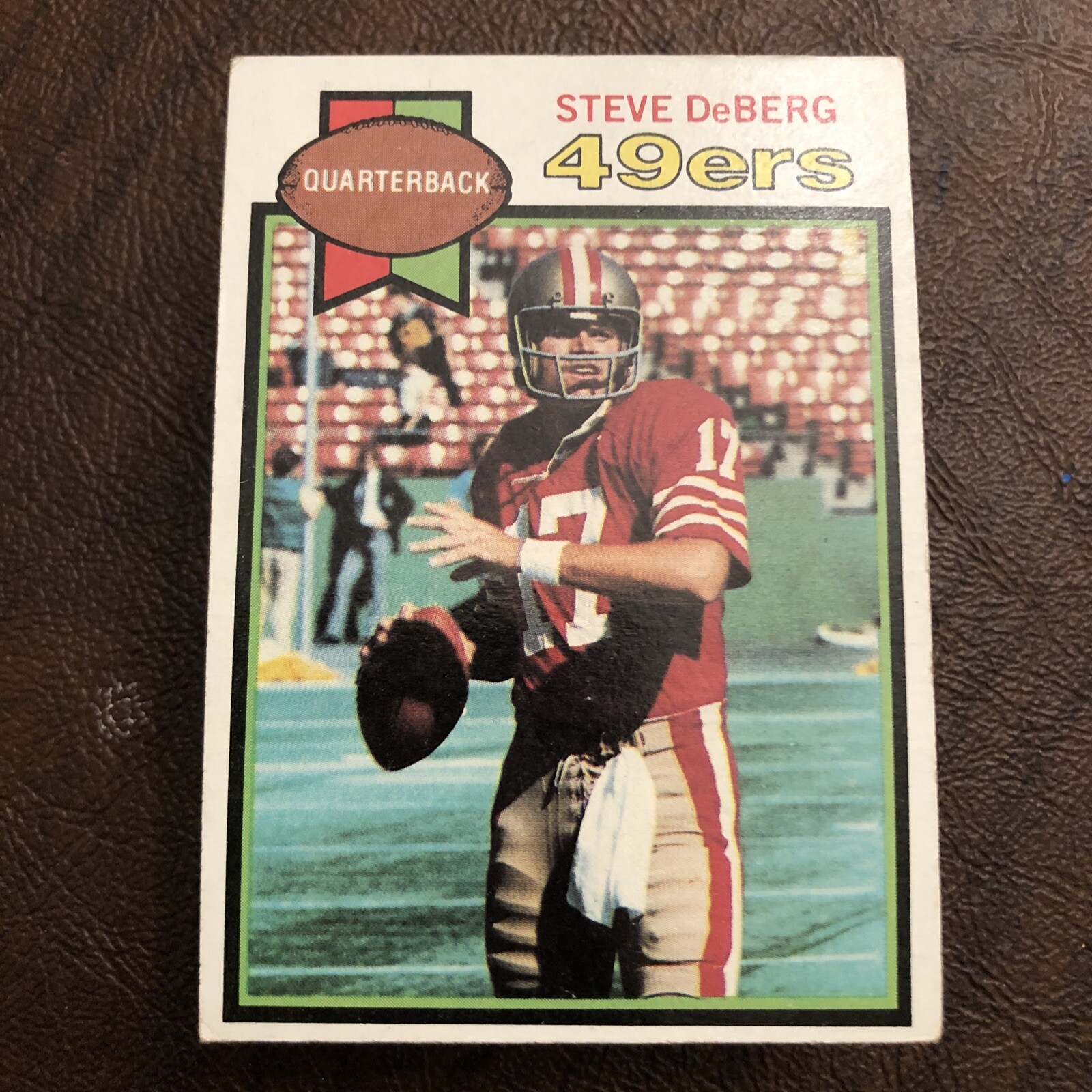 1979 TOPPS STEVE DEBERG #77 SAN FRANCISCO 49ERS ROOKIE FOOTBALL CARD | eBay