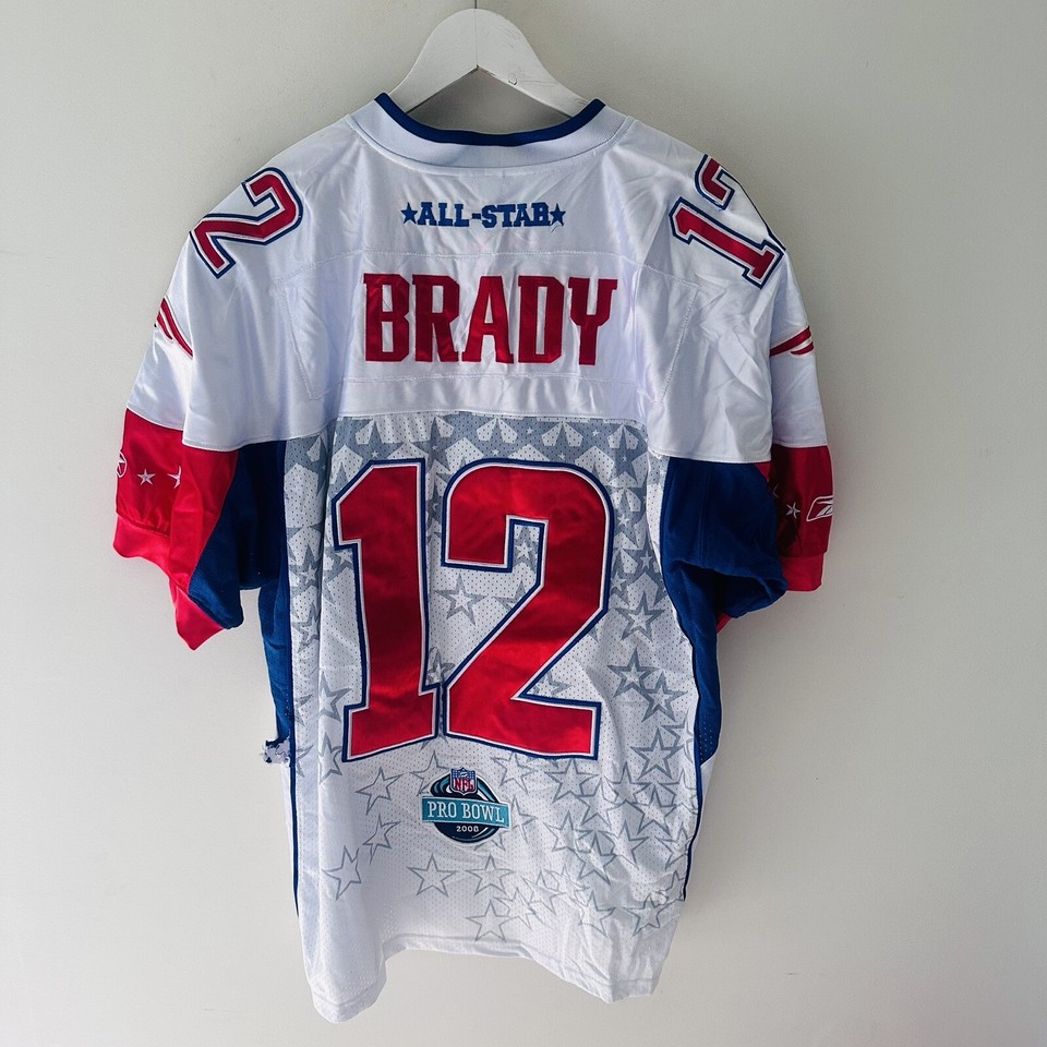 Reebok NFL Pro Bowl 2008 #12 Tom Brady Jersey - Rare Deadstock New With ...