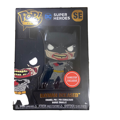 Funko Pop! Pin DC Comic DCeased Batman GameStop Exclusive | eBay