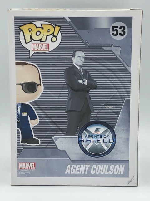 Funko Pop Marvel Agents of Shield Agent Coulson Vinyl Figure Bobble ...