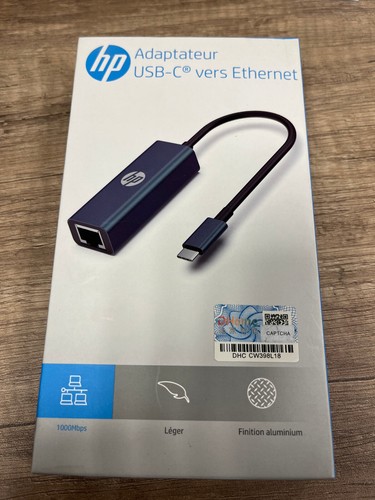 adaptateur USB-C vers ethernet maque HP NEUF | eBay