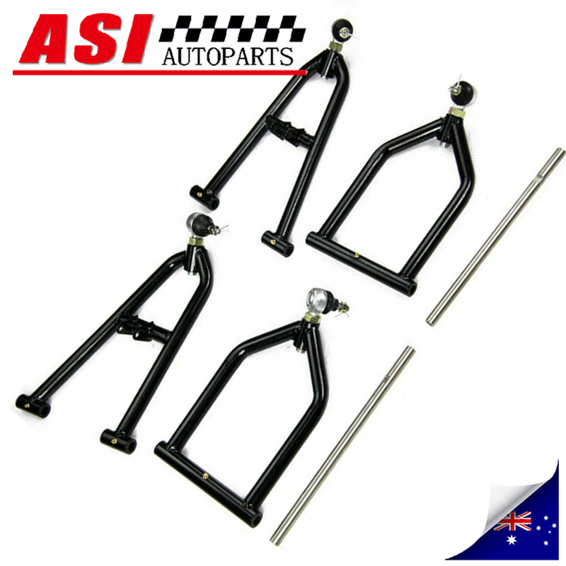For Yamaha Banshee 350 YFZ350 Adjustable Extended A-arms+Tie Rod Ends ...