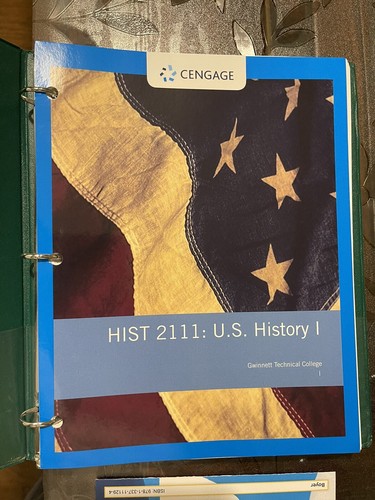 HIST 2111: U.S. History I Gwinnett Technical College book | eBay