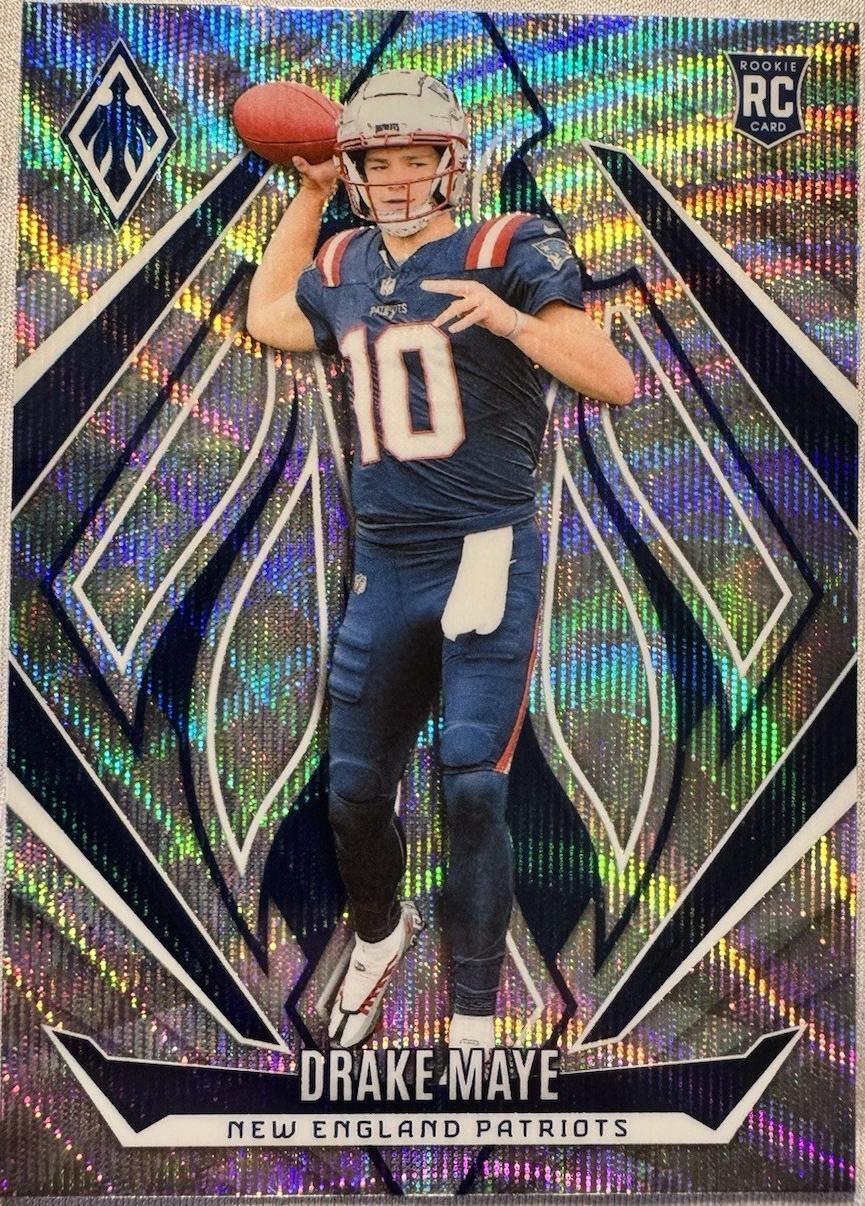 2024 Panini Phoenix - Rookies Drake Maye #179 Wave (RC) for sale online ...