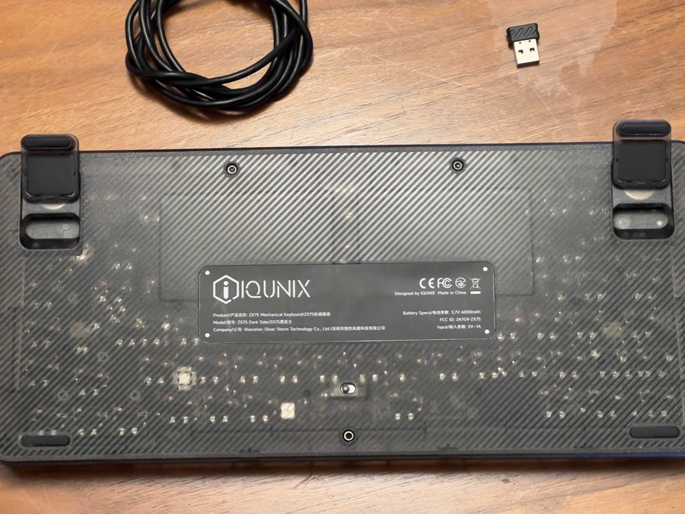 IQUNIX ZX75 Dark Side Wireless Mechanical Keyboard | eBay