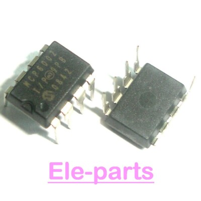 50 PCS MCP6002-I/P DIP-8 MCP6002 1 MHz Low-Power Op Amp Integrated ...