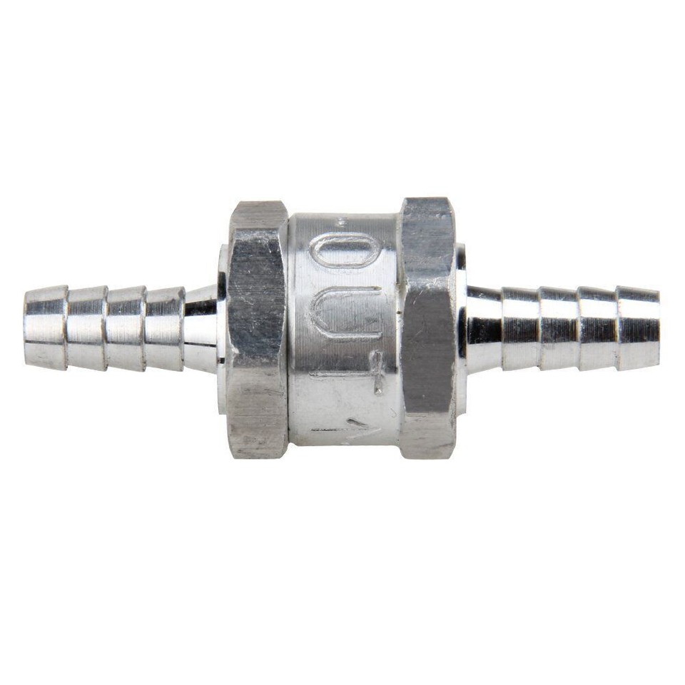 8MM 5/16" Aluminium Fuel Line Non Return One Way Check Valve For Petrol ...