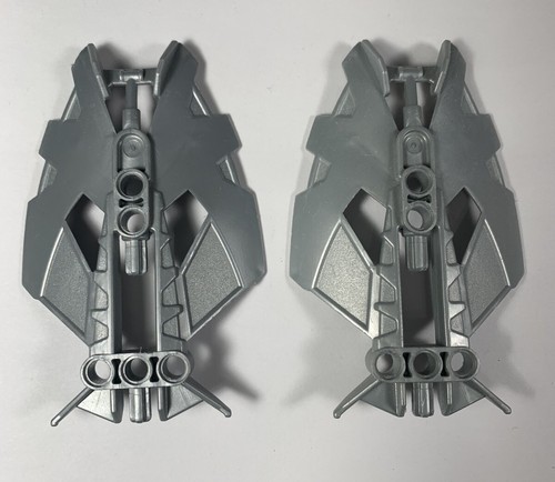 LEGO Bionicle Panel/Shield (Axalara T9) 61805 Light Gray Lot of 2 | eBay
