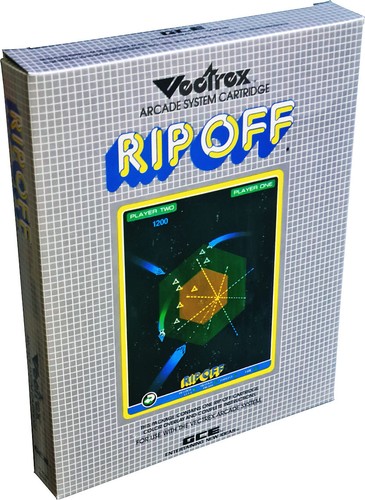 Vectrex: Rip Off Cartridge, Vintage 1982 Collectible, New! Mint in Box ...