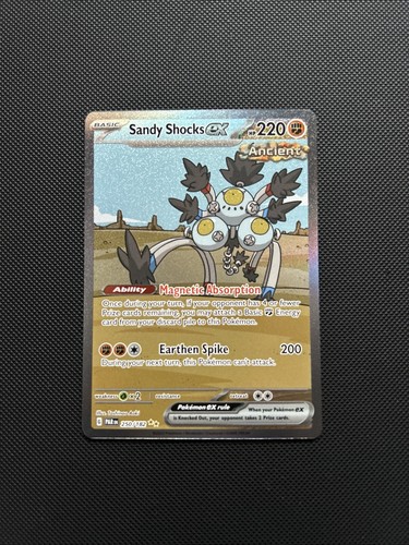 Pokémon TCG Sandy Shocks ex Paradox Rift 250/182 Holo Special ...