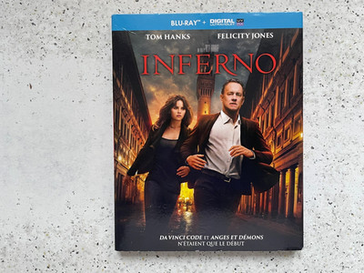 INFERNO Felicity Jones, Tom Hanks BLU RAY‏ | eBay
