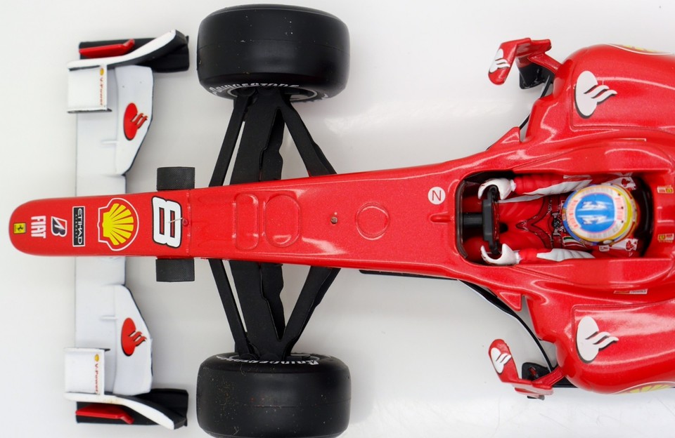 HOT WHEELS MARLBORO BARCODE FERRARI F10 F ALONSO WINNER BAHRAIN GP 2010 ...