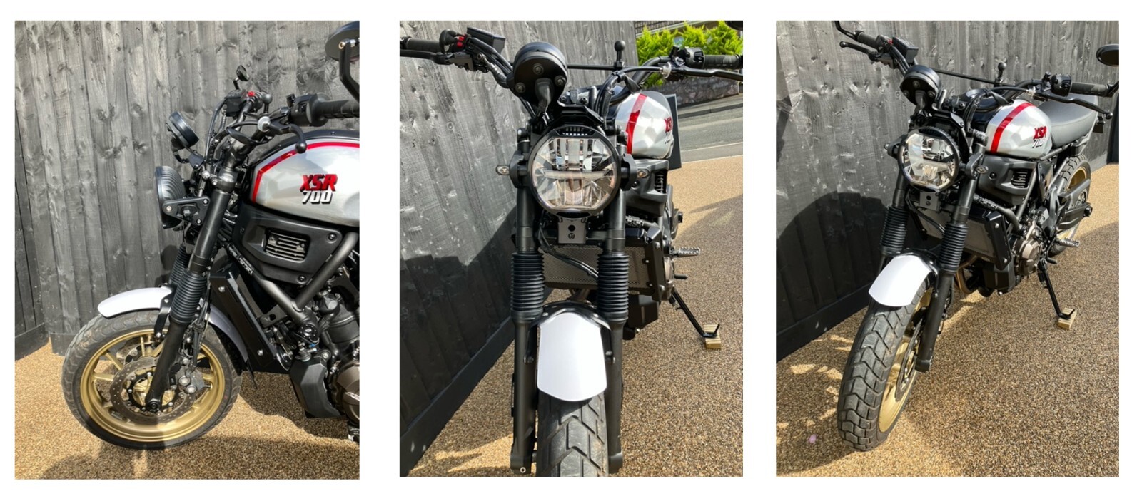 Motorbike Headlight LED Slim 7" for Yamaha XSR125 XSR700 XSR900 XJR1200 ...