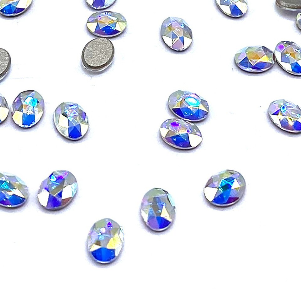 Swarovski Flatbacks No-Hotfix Rhinestones CRYSTAL AB (001 AB) * Pick ...