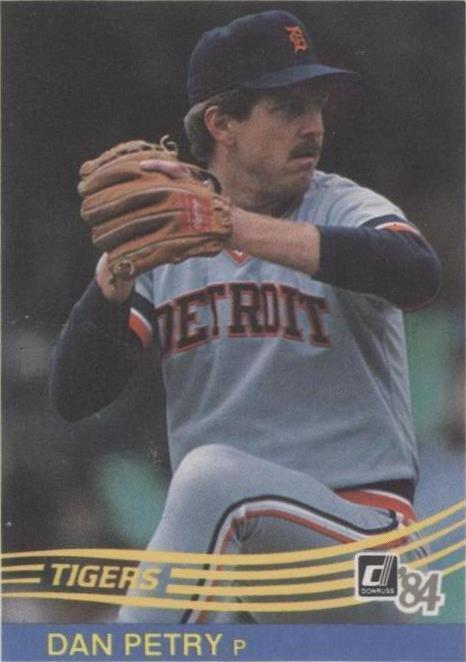 1984 Donruss - Dan Petry #105 for sale online | eBay