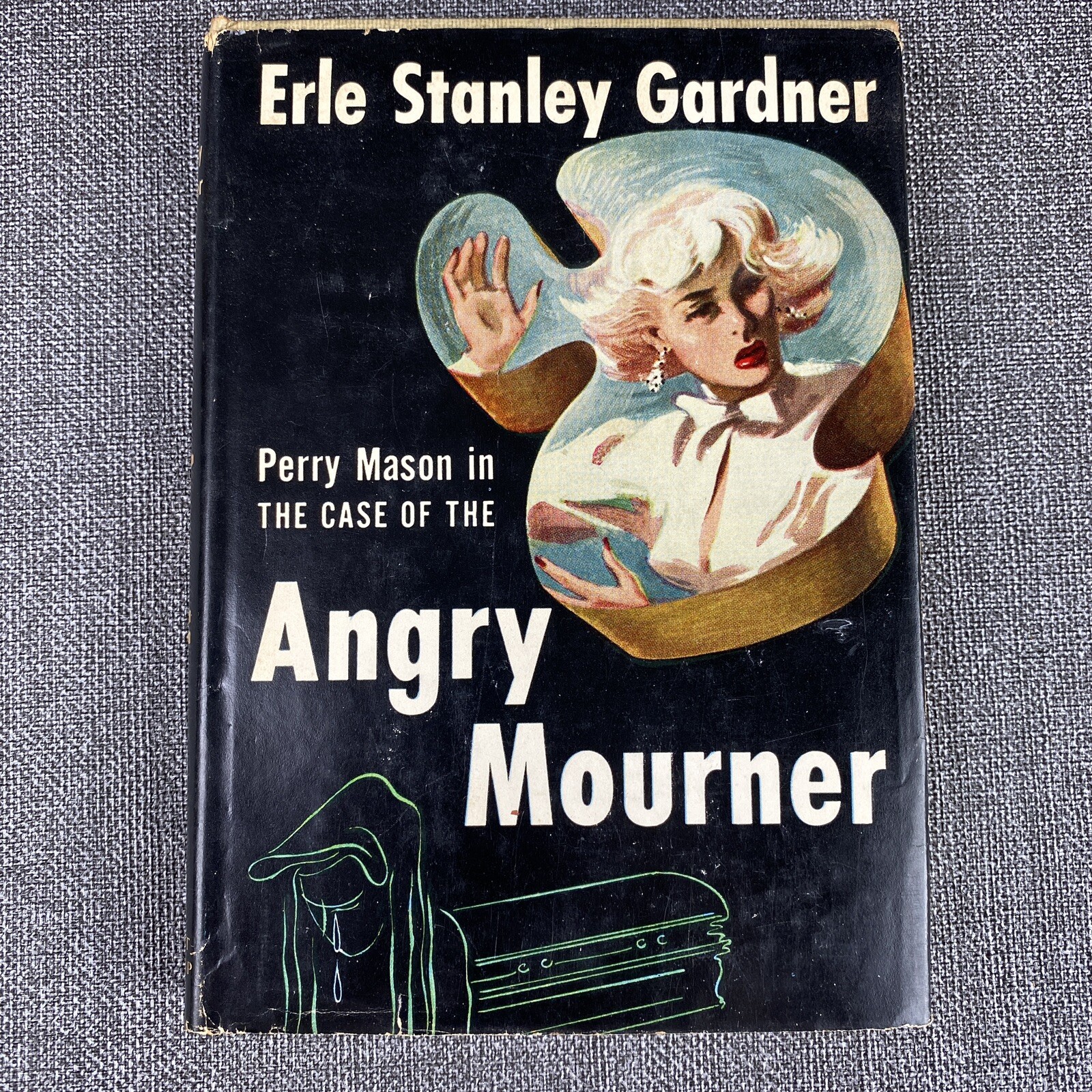 Perry Mason Case of the Angry Mourner by Erle Gardner 1951 Walter J ...