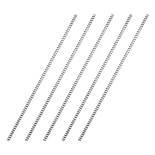 5Pcs 2mm HSS Lathe Bar Stock Tool Silver DIY Craft Tool Shaft Gear ...