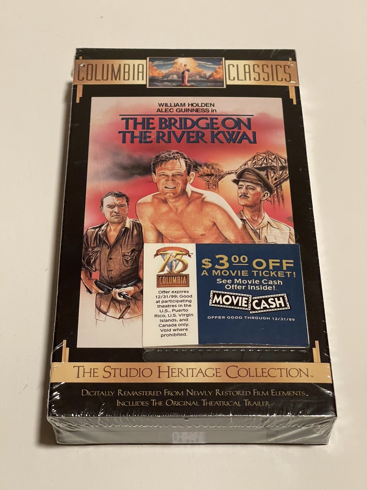 The Bridge on the River Kwai (VHS, 1998, Columbia Classics 43396721135 ...