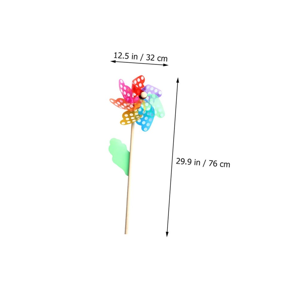 3 Pcs Handheld Pinwheel Garden Decor Toddler Pinwheels Toy Kids Toys ...