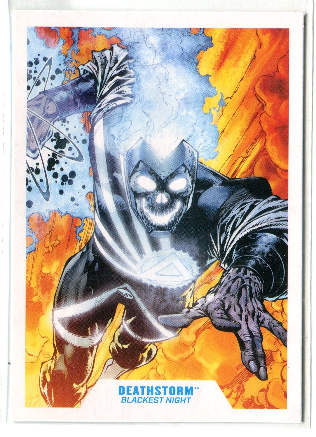 McFarlane DC Multiverse Deathstorm (Blackest Night) Card From Action ...