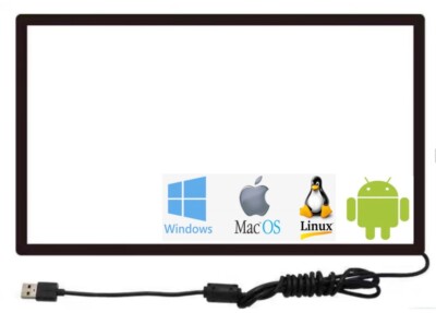 Multi size Multi-touch IR touch frame ,20-32 points IR touch screen ...