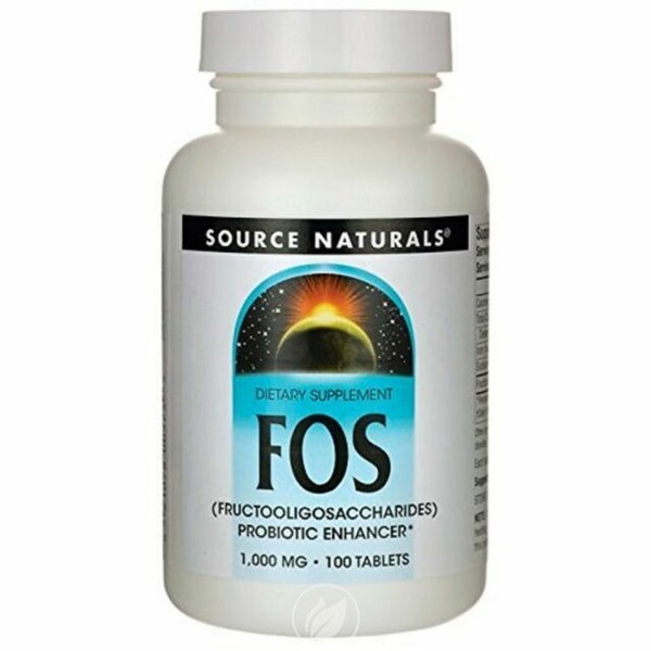 Source Naturals FOS Fructooligosaccharides 1000mg 100 Tablets for sale ...