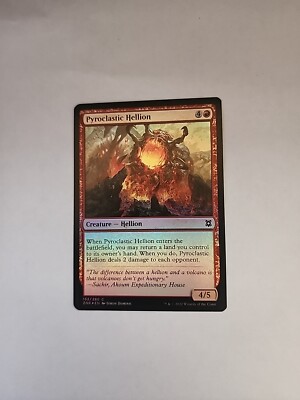 MTG Zendikar Rising Pyroclastic Hellion 152 Foil NM/M | eBay