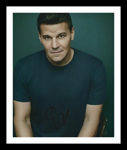 David Boreanaz Autograph Signed & Framed Photo | eBay
