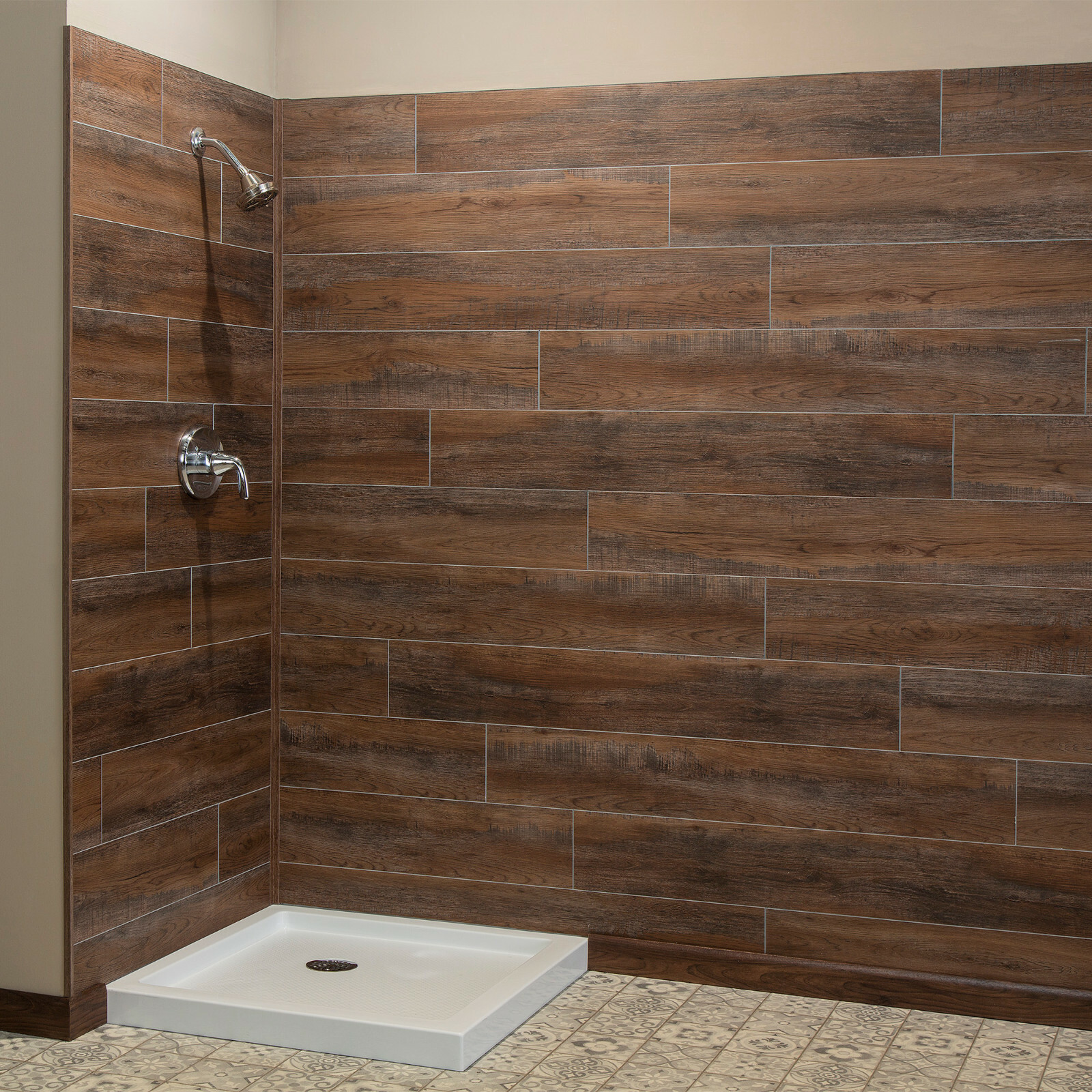 Palisade Plank Tile Shower and Tub Surround Kit | eBay