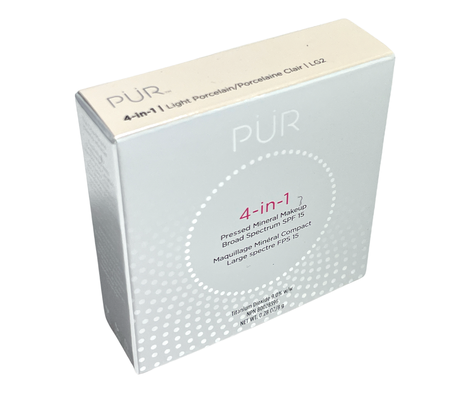 PUR 4-in-1 Pressed Mineral Makeup Broad Spectrum SPF 15 0.28oz./8g New ...