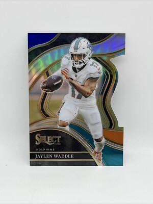 2023 Panini Select NFL Jaylen Waddle Club Level Prizm Die-Cut #/35 ...