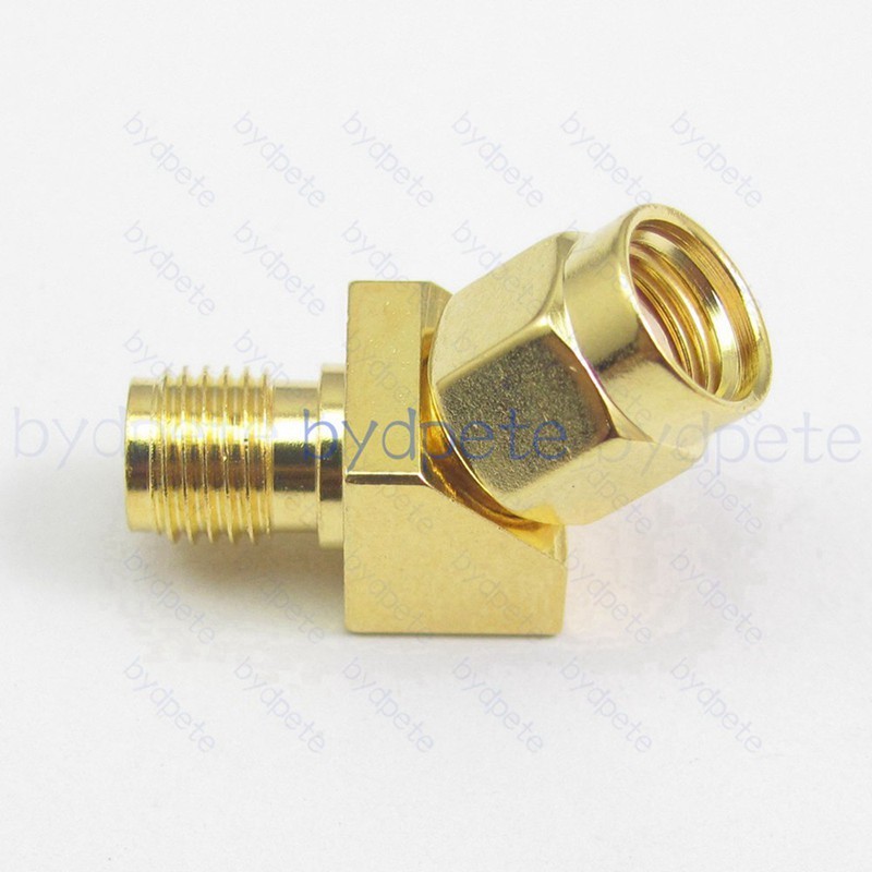 45 degree SMA female to RP-SMA male Connector and 135 degree angle ...