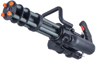 Classic Army M132 HPA Powered Rotating Multi-Barrel Micro Airsoft Gun w ...