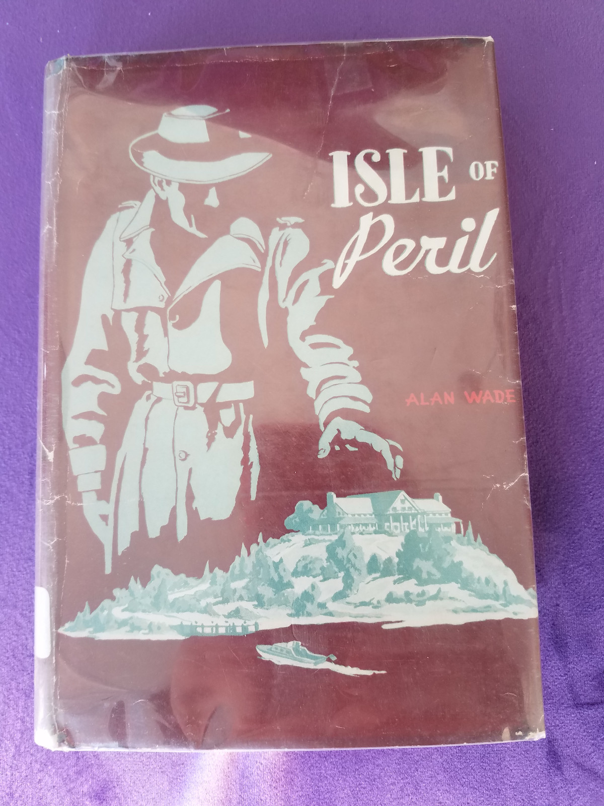 Jack Vance SIGNED!, Isle of Peril, 1957, as by Alan Wade, EXTREMELY ...
