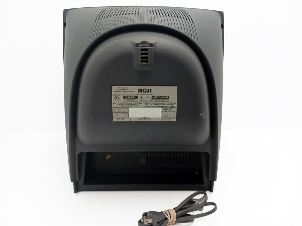 RCA F19421 20 inch CRT TV RCA Inputs Retro Gaming with Remote | eBay
