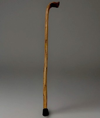 Vintage Natural Wood Walkway Stick Cane 35- 36”Hardwood Hickory | eBay