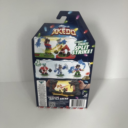 Legends of Akedo Holiday Attack Ugly Sweater Chux Mini Battling Action ...