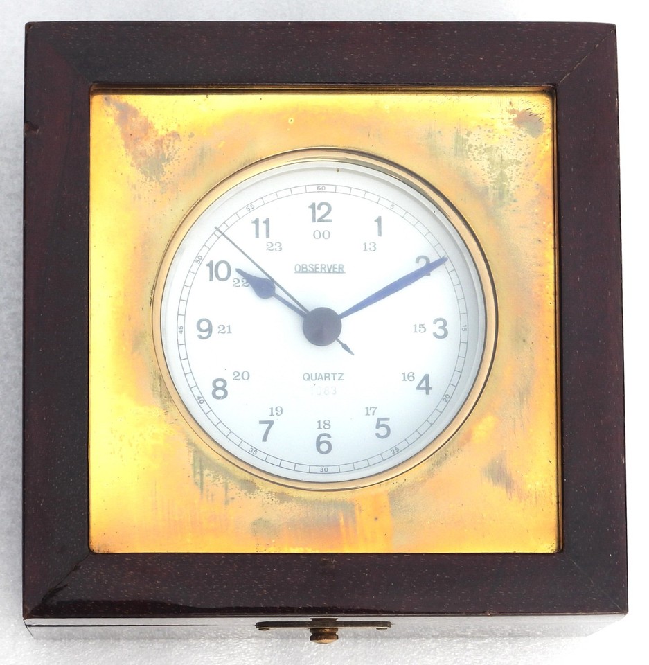 OBSERVER CHRONOMETER WERKE GERMANY MARINE SHIP BOAT NAVIGATION CLOCK ...