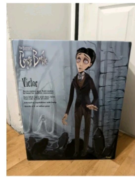 Brand New Halloween Decor 5.8 Ft Emily and 6 Ft Victor Animatronic ...