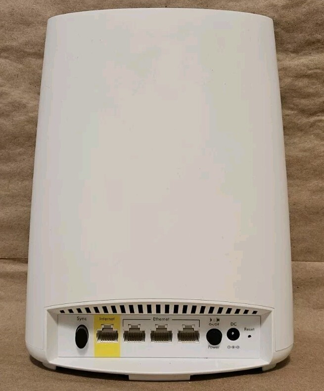 Netgear Orbi RBR40 AC2200 Tri-Band WiFi Router Whole Home Internet Mesh ...